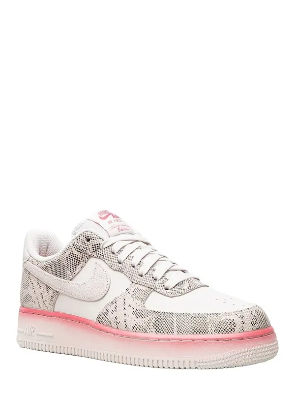 Nike Air Force 1 Low Snakeskin Sneakers - White