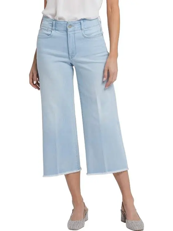 NYDJ Major High-waist Crop Jeans - Clear Waters