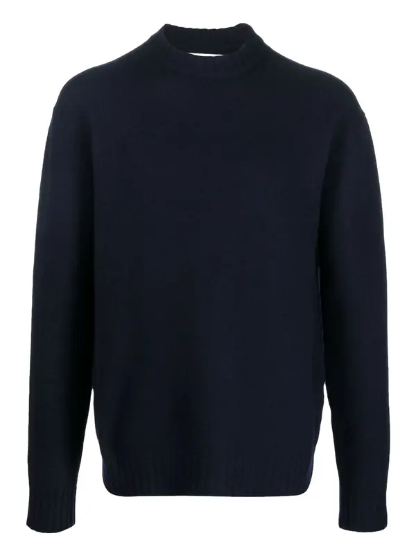 JIL SANDER Crew-neck Jumper - Blue