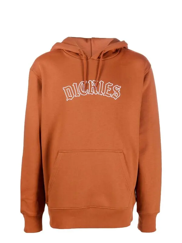 Dickies Logo-print Pullover Hoodie - Orange