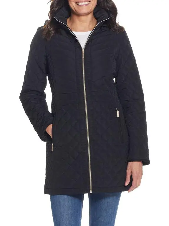 Gallery Quilted Jacket - Black