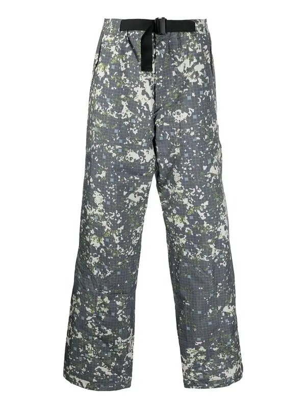 A-COLD-WALL* Abstract-print Trousers - Grey