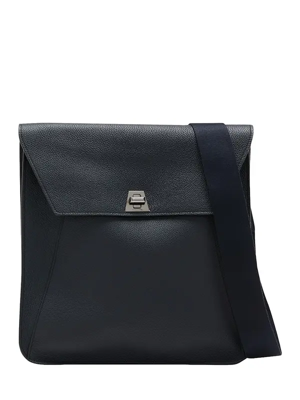 Akris Anouk Calfskin Medium Messenger Bag - Denim