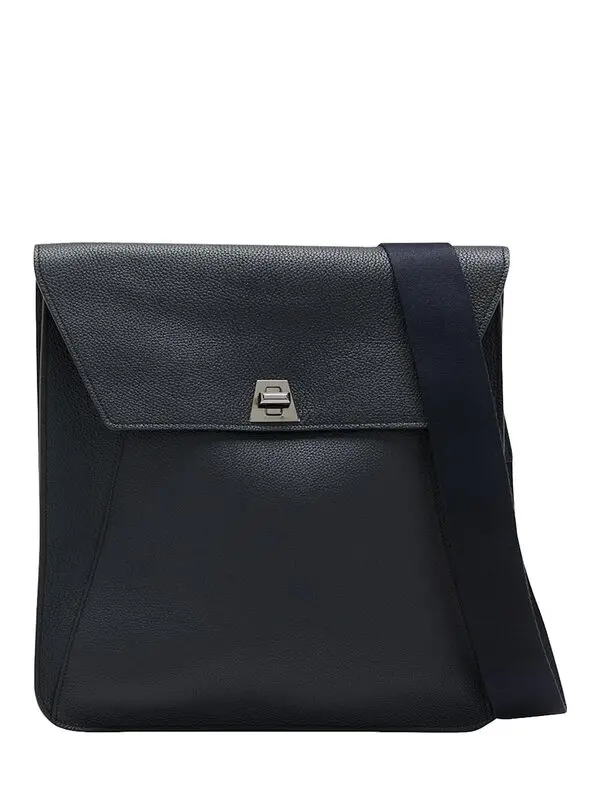 Akris Anouk Calfskin Medium Messenger Bag - Denim