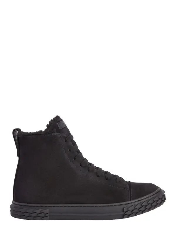 GIUSEPPE ZANOTTI Ecoblabber High-top Sneakers - Black