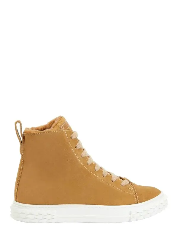 GIUSEPPE ZANOTTI Ecoblabber High-top Sneakers - Brown