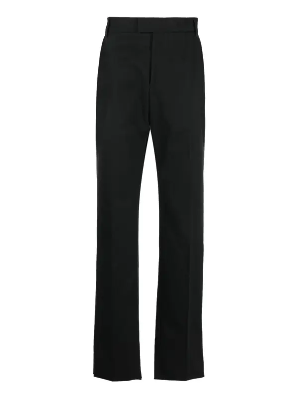 Alexander McQueen Straight-leg Trousers - Black