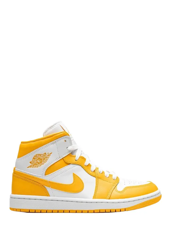 JORDAN 1 Mid Sneakers - Yellow