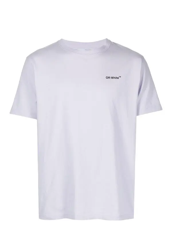 Off-White Arrows-print T-shirt - Purple