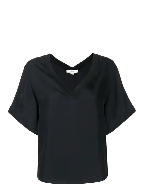Vince V-neck T-shirt - Black