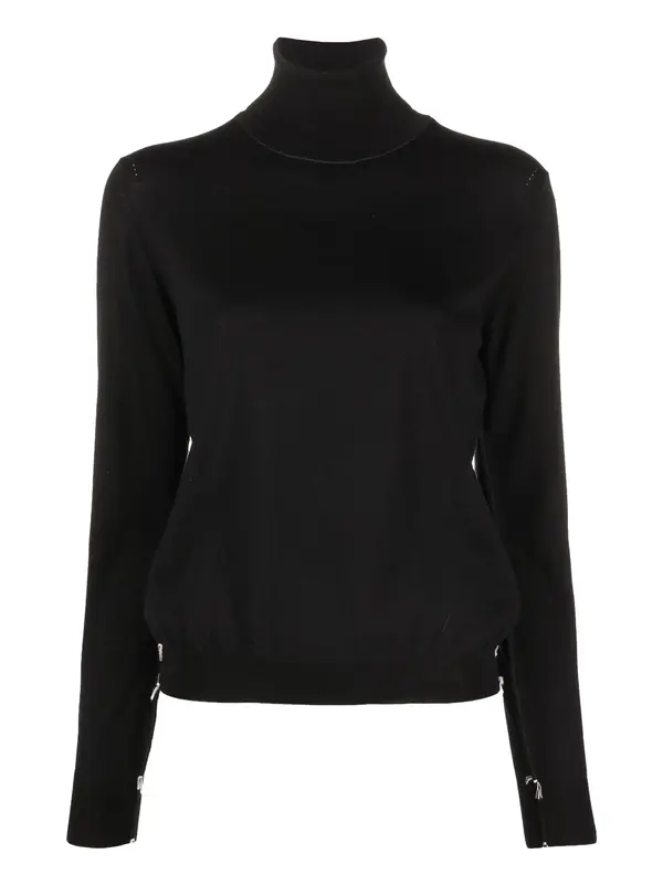 MAISON MARGIELA High-neck Jumper - Black