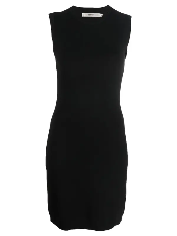 GESTUZ Cut-out Mini Dress - Black