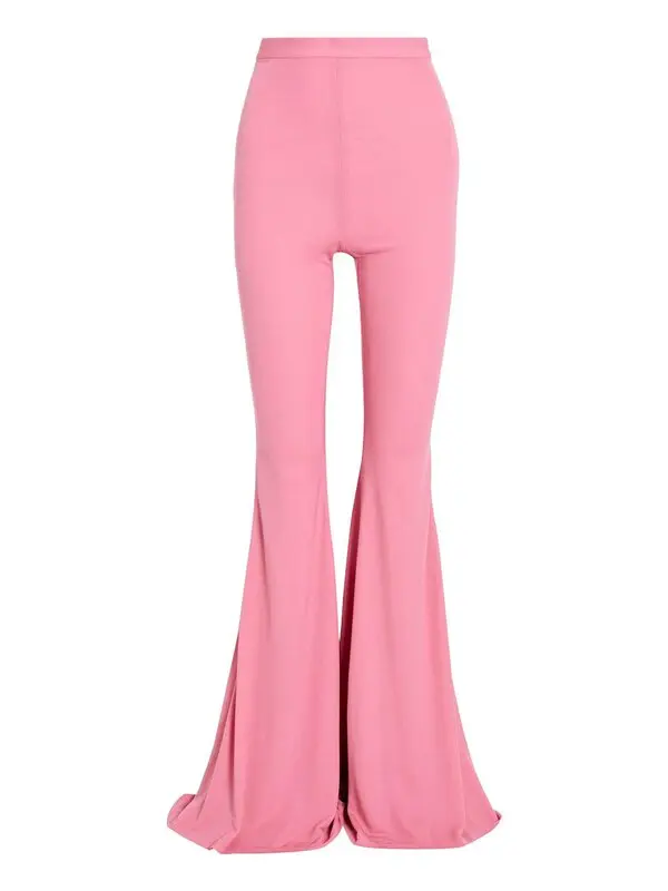 Balmain Knitted Flared Pants - Baby Pink