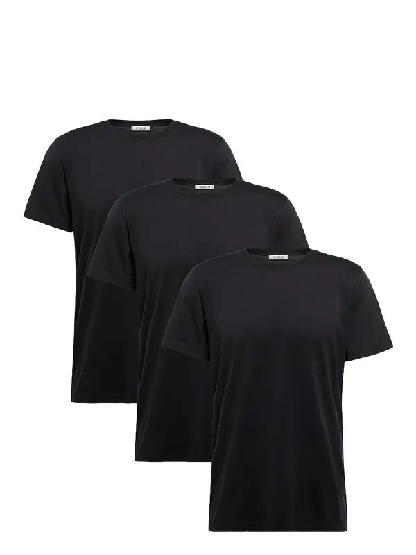 CDLP Set Of 3 Jersey T-shirts - Black
