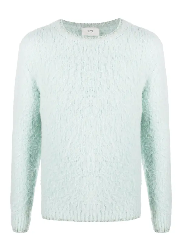 Ami Long-sleeved Jumper - Green