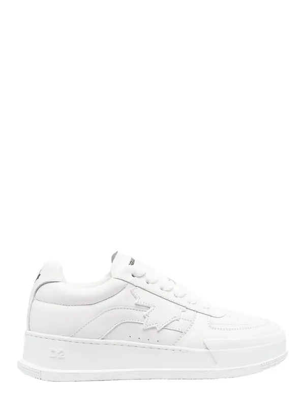 Dsquared2 Low-top Lace-up Sneakers - White