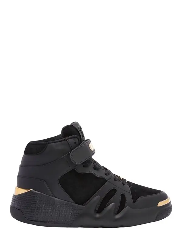 GIUSEPPE ZANOTTI Talon Mid-top Sneakers - Black