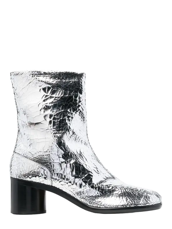 MAISON MARGIELA 60mm Tabi Boots - Silver