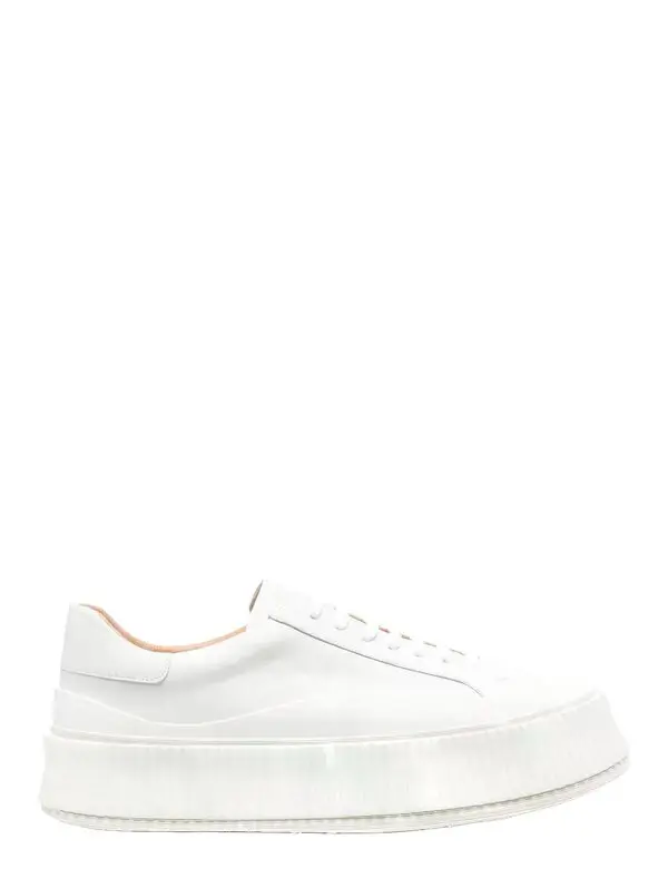 JIL SANDER Lace-up Sneakers - Neutrals