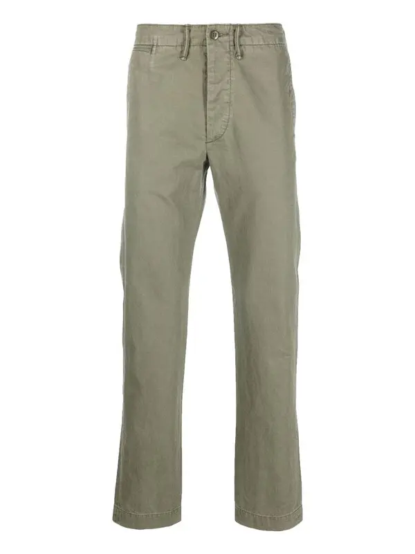Ralph Lauren Officer's Straight-leg Trousers - Green