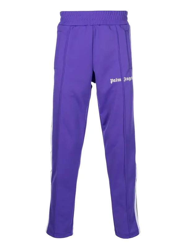 Palm Angels Logo-print Track Pants - Purple