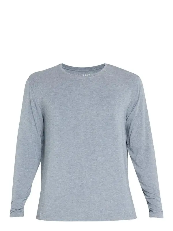 Derek Rose Modal Crewneck T-shirt - Grey