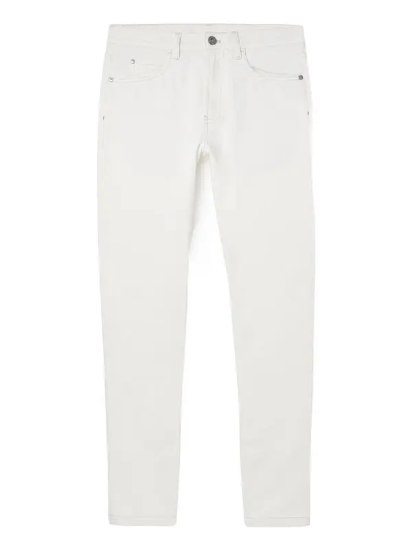 Loro Piana Slim-fit Jeans - White