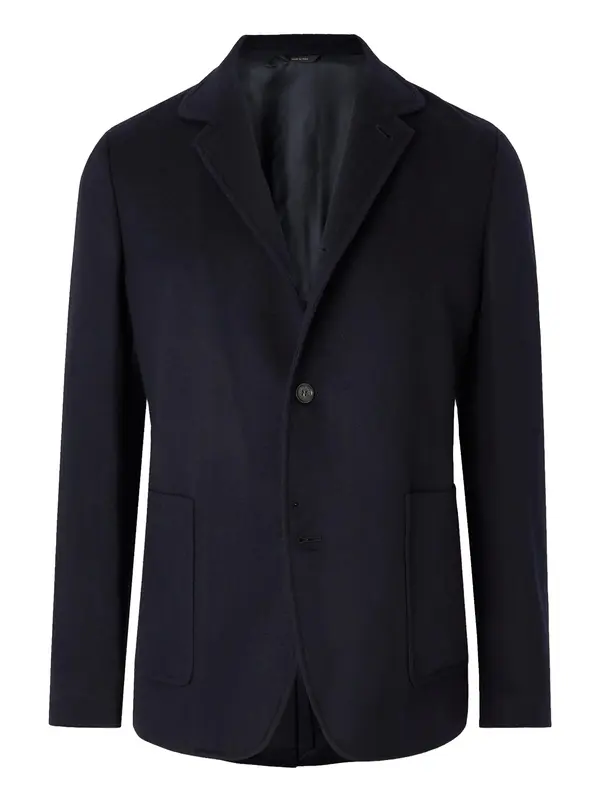 Loro Piana Rain System® Cashmere Blazer - Blue