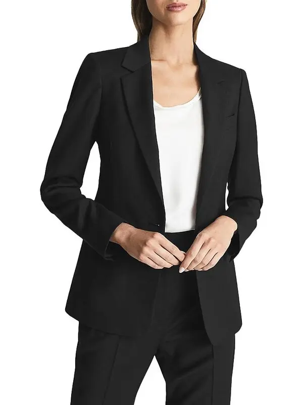 REISS Haisley Single Breasted Blazer - Black