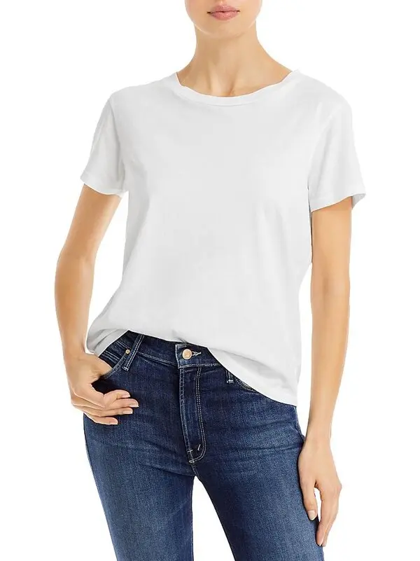 MOTHER Lil Goodie Goodie Tee - Bright White