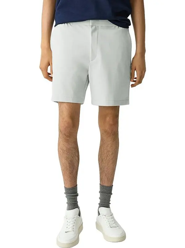 Theory Curtis Drawstring 6.5" Shorts - Fog