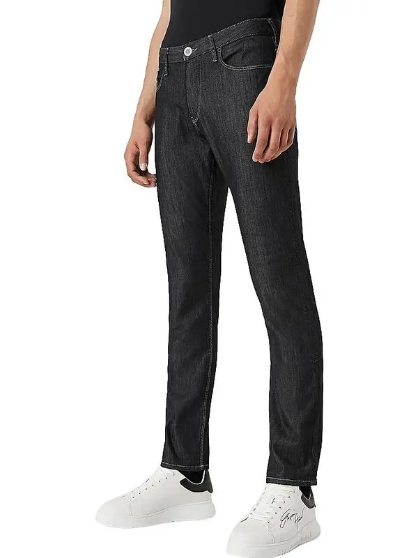 Emporio Armani J06 Essential Slim Fit Jeans - Dark Blue
