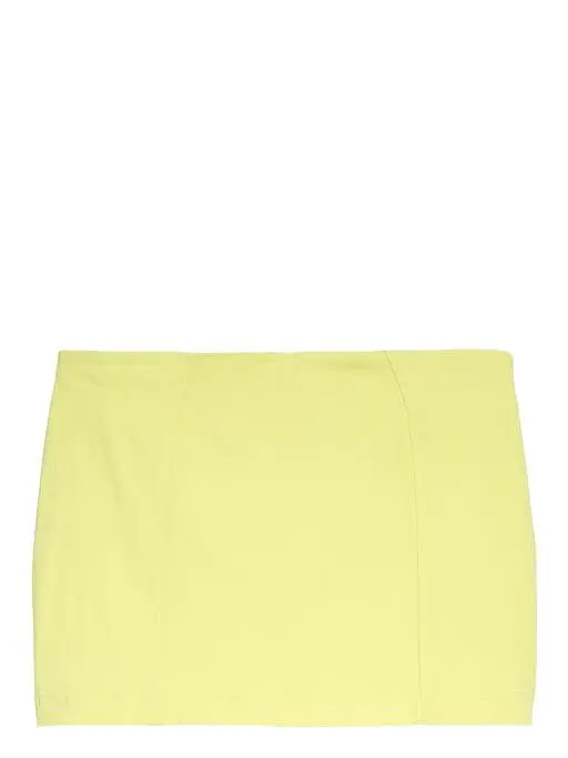 House Of Cb Nisha Sculpting Mini Skirt - Neon