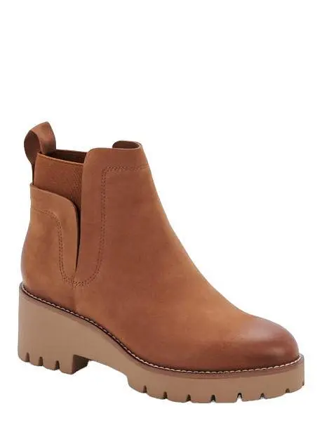 Blondo Danika Waterproof Bootie - Cognac Nub