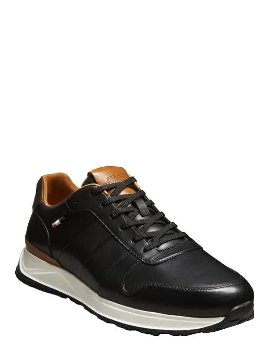 Allen Edmonds Lawson Leather Sneakers - Luggage