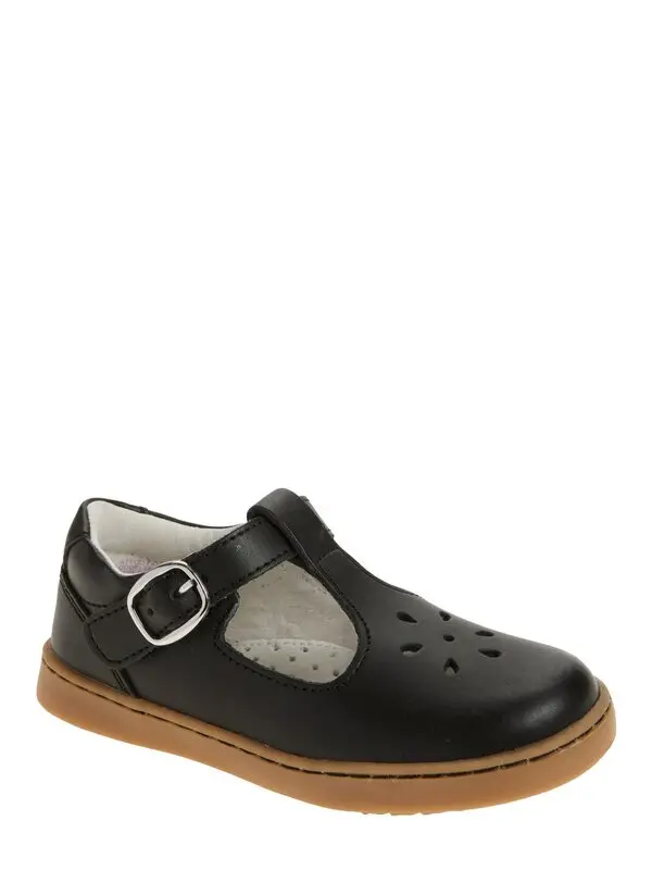 L'AMOUR Chelsea T-strap Shoe - Black
