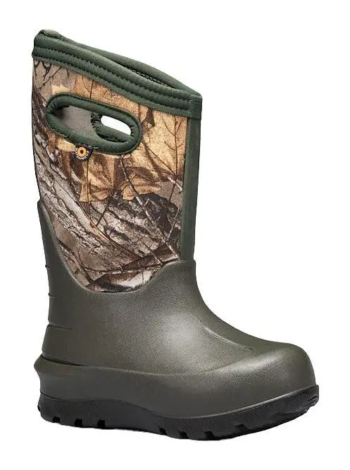 Bogs Neo Classic Real Tree Waterproof Insulated Rain Boots - Dark Green