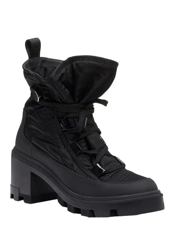 Moncler Cheryne Lug Sole Bootie - Black