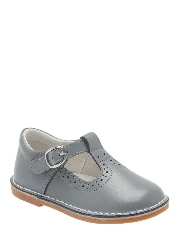 L'AMOUR Frances T-strap Shoe - Gray