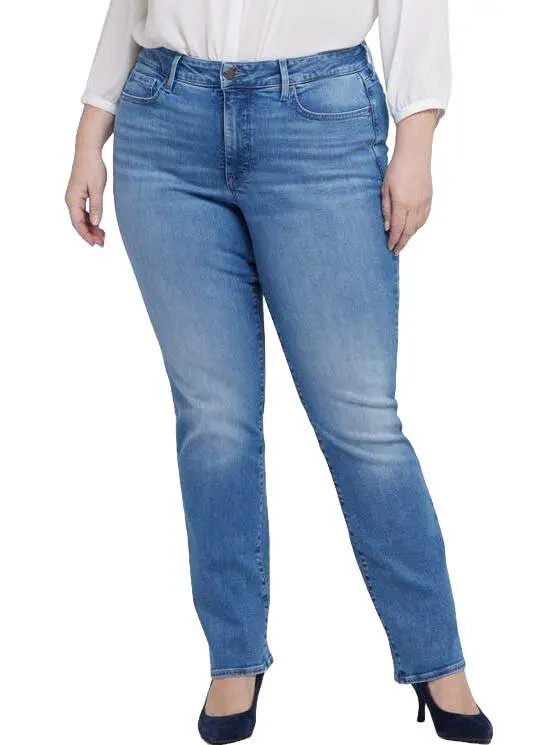 NYDJ Marilyn Straight Leg Jeans - Stunning