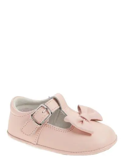 L'AMOUR Minnie Bow T-strap Shoes - Pink