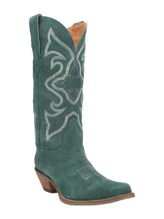 DINGO Out West Cowboy Boots - Green