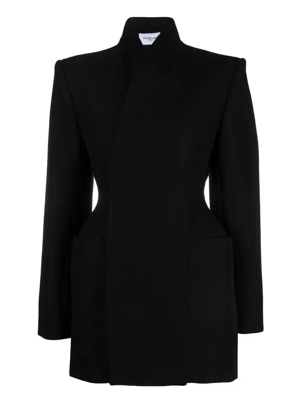 Balenciaga Minimal Hourglass Jacket - Black
