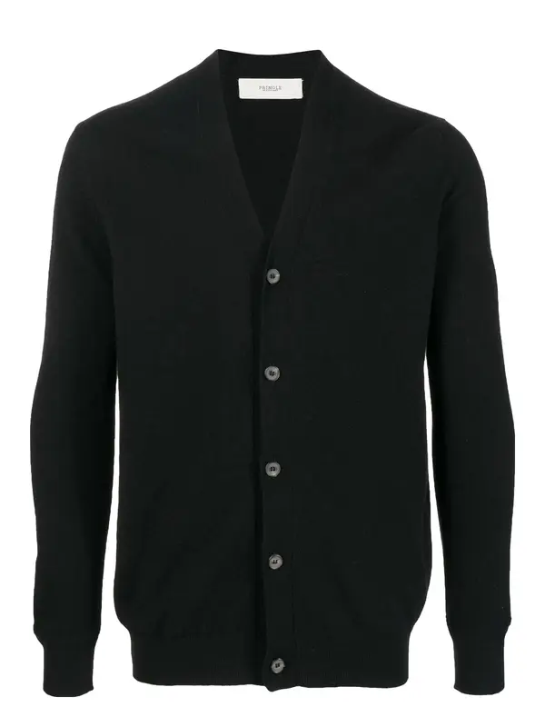 Pringle Of Scotland V-neck Cardigan - Black