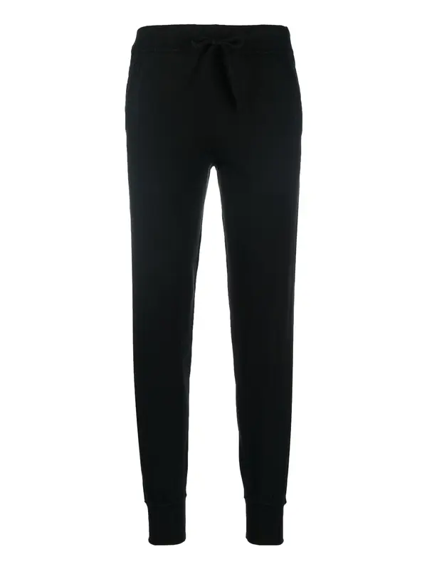 Ralph Lauren Vendira Knitted Tapered Trousers - Black