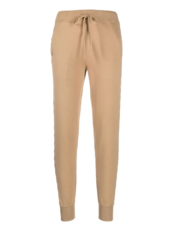 Ralph Lauren Vendira Knitted Tapered Trousers - Neutrals