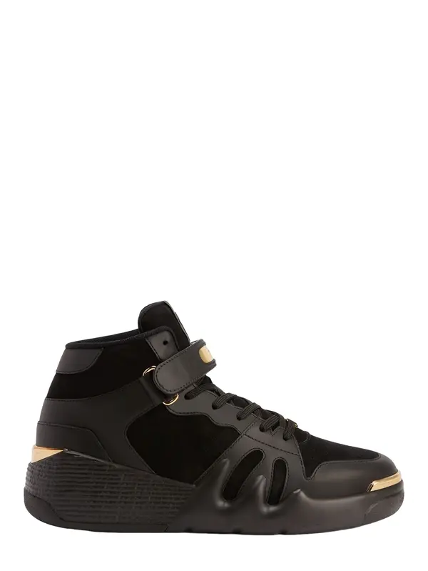 GIUSEPPE ZANOTTI Talon Mid-top Sneakers - Black