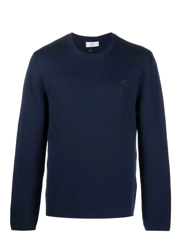 Etro Crew-neck Pullover - Blue