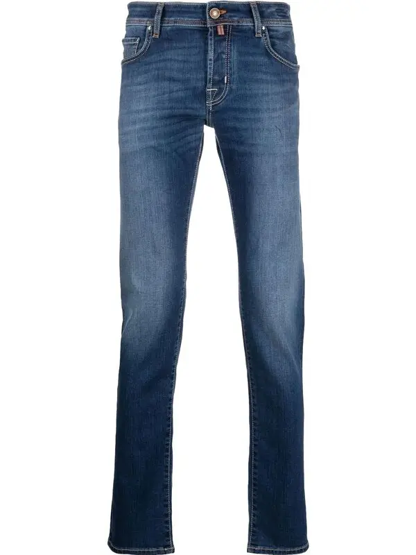 Jacob Cohen Light-wash Slim-fit Jeans - Blue