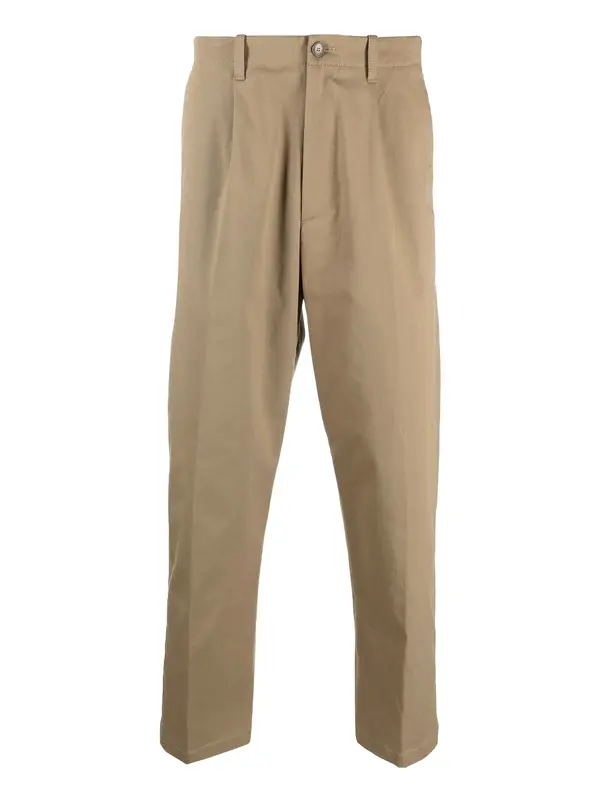 Etro Straight-leg Trousers - Brown